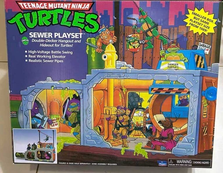 Sewer Lair & Mutant Module TMNT Classics Package Reveals