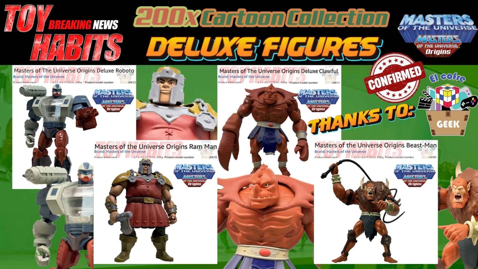 Deluxe 200x MOTU Origins Confirmed + More Figures Coming - Toy Habits