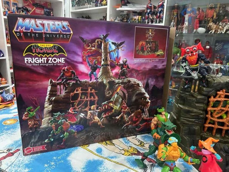 Fright Zone MOTU Origins Playset In Hand Images