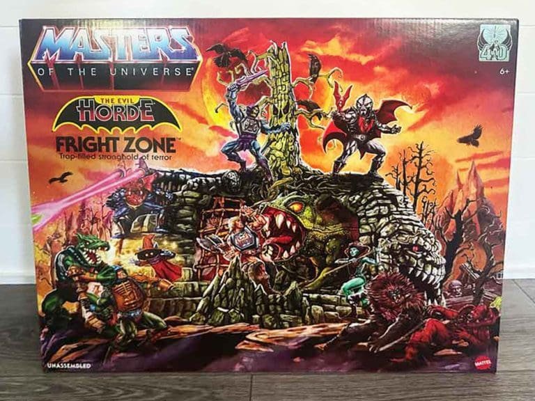 Fright Zone MOTU Origins Playset In Hand Images