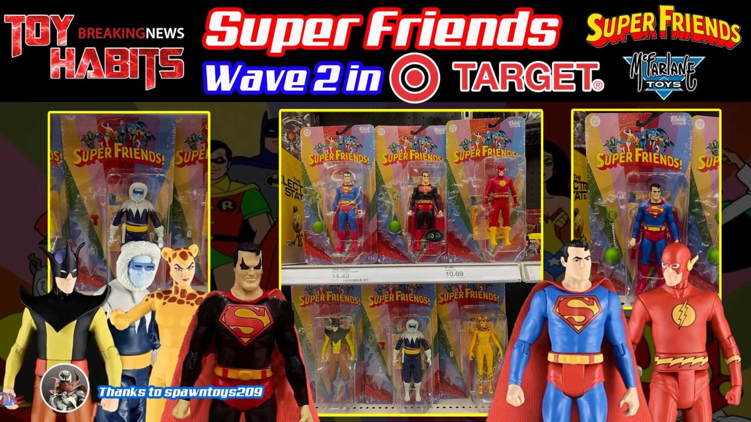McFarlane DC Retro Super Friends Wave 2 Found In Target Stores