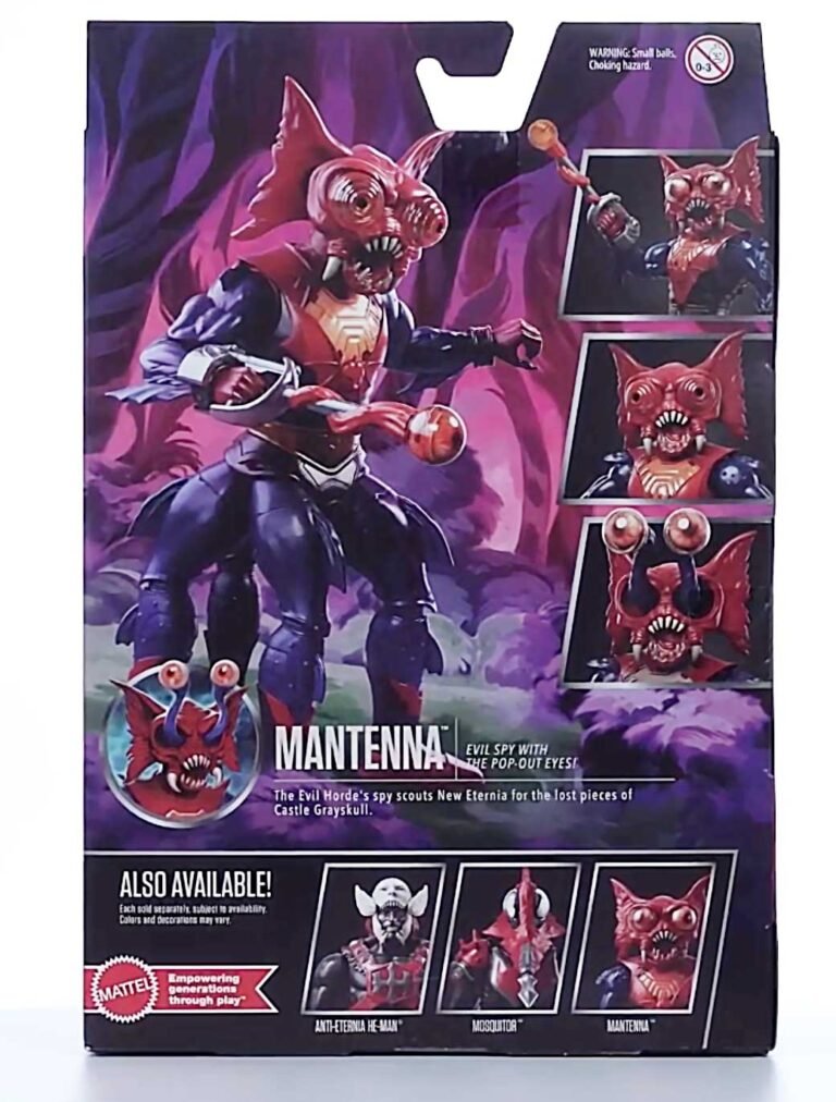 Mantenna New Eternia Masterverse Wave 19 Box Reveal - Toy Habits