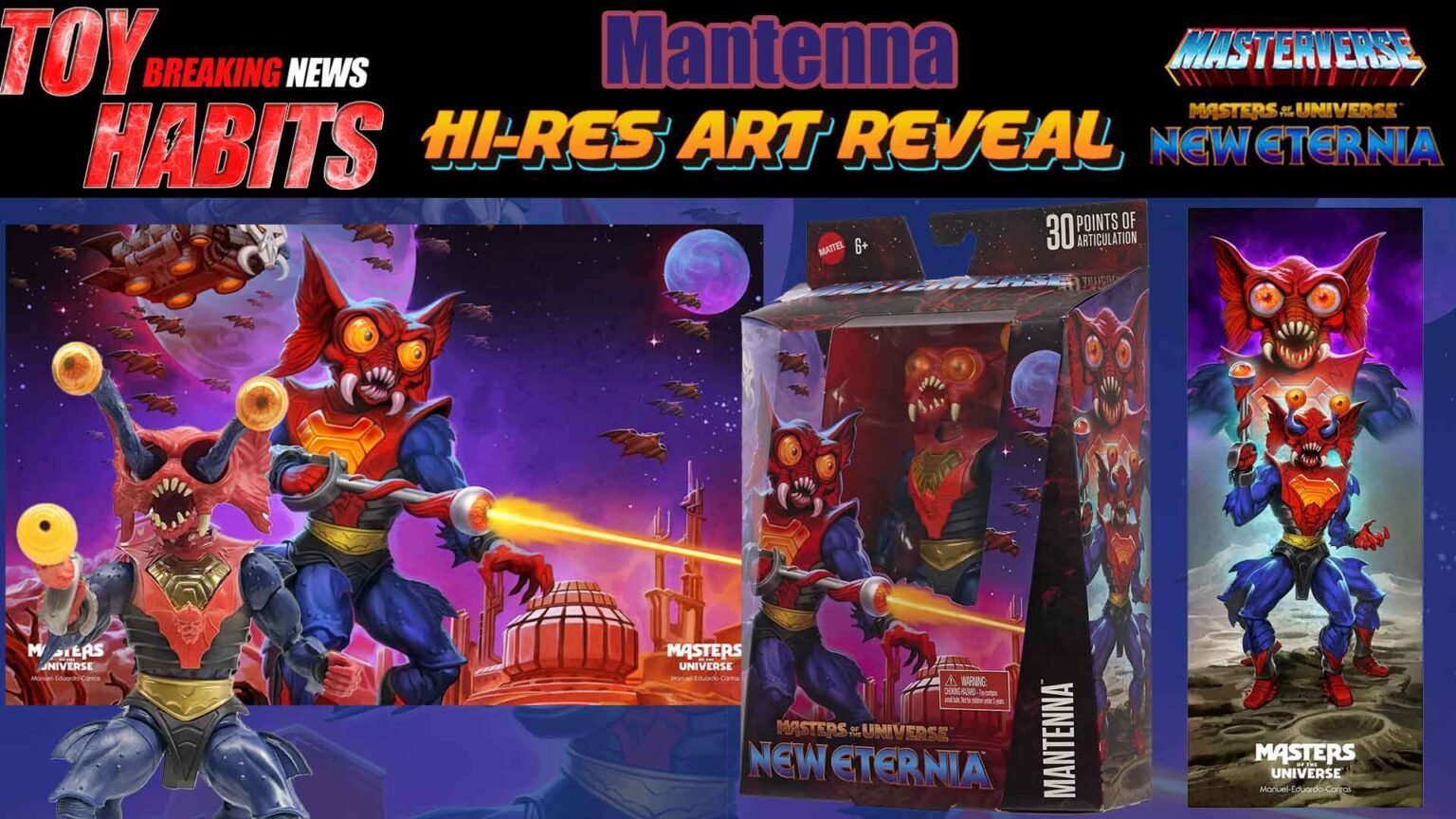 Mantenna New Eternia Masterverse Hi-Res Box Art Reveal - Toy Habits