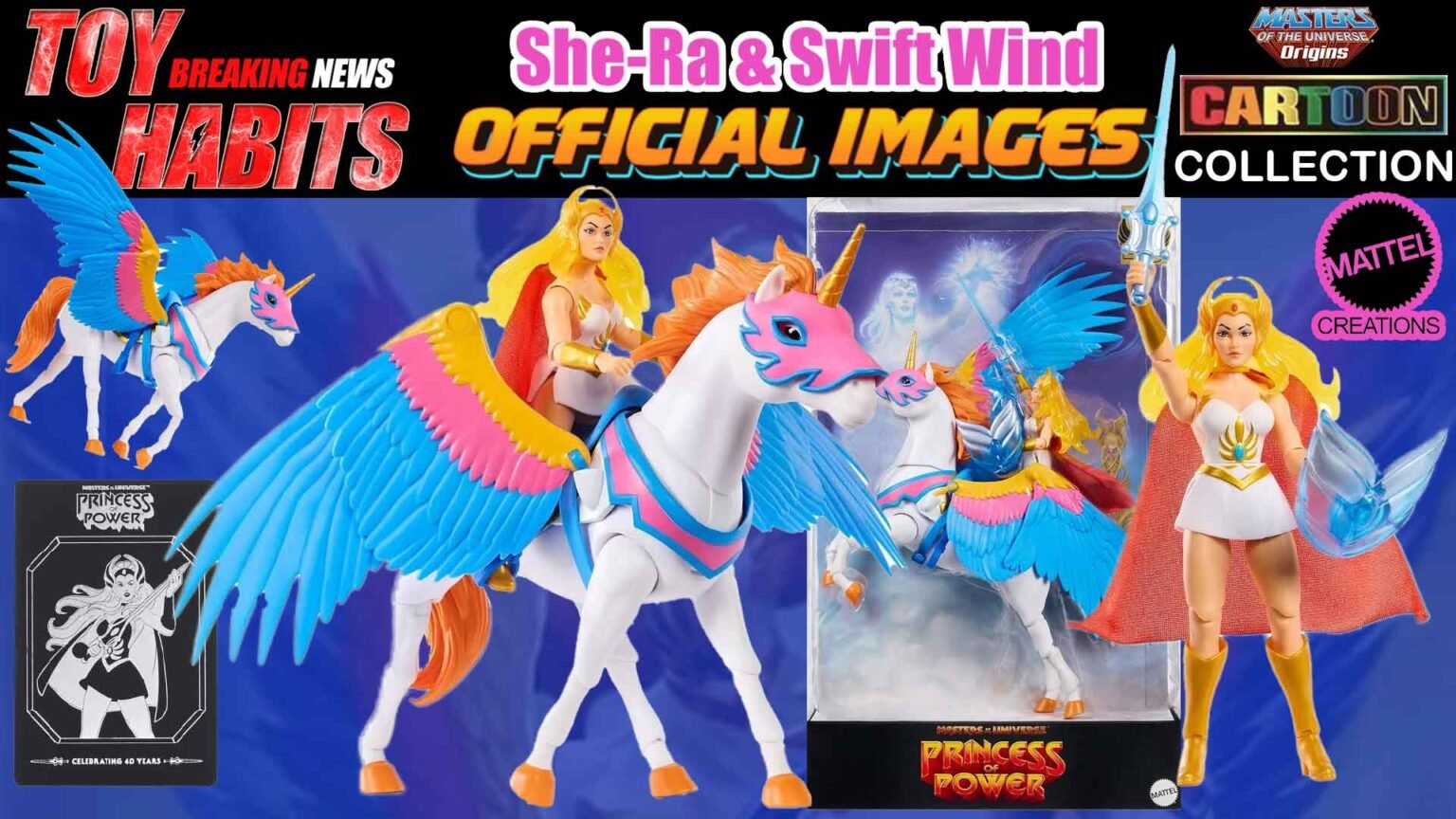 She-Ra Swift Wind MOTU Origins Cartoon Collection 2-Pack Official ...