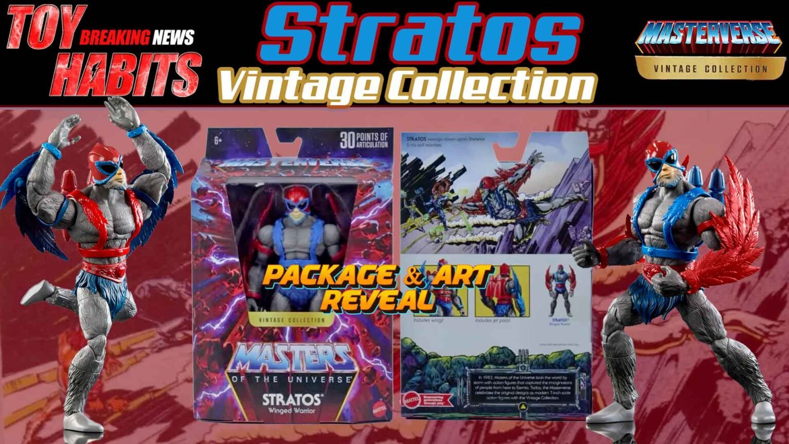 Stratos Masterverse Vintage Collection Package Reveal