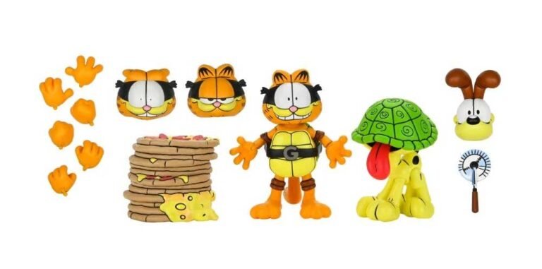 Teenage Mutant Ninja Turtles x Garfield Garfello & Odie Preorder