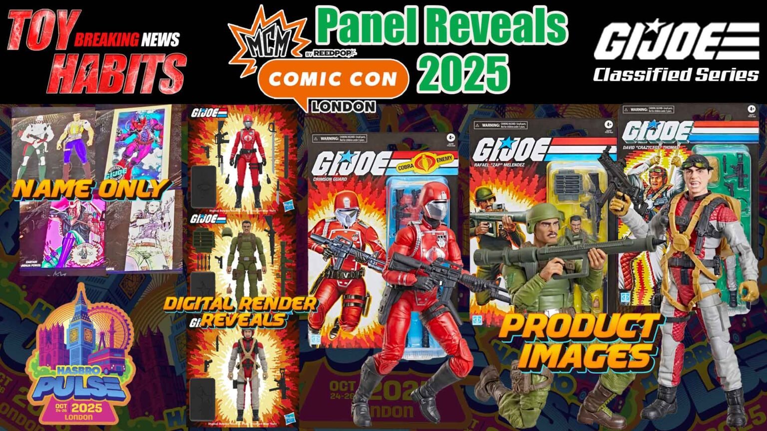 GI Joe Classified Series MCM London Comic Con 2025 Reveals