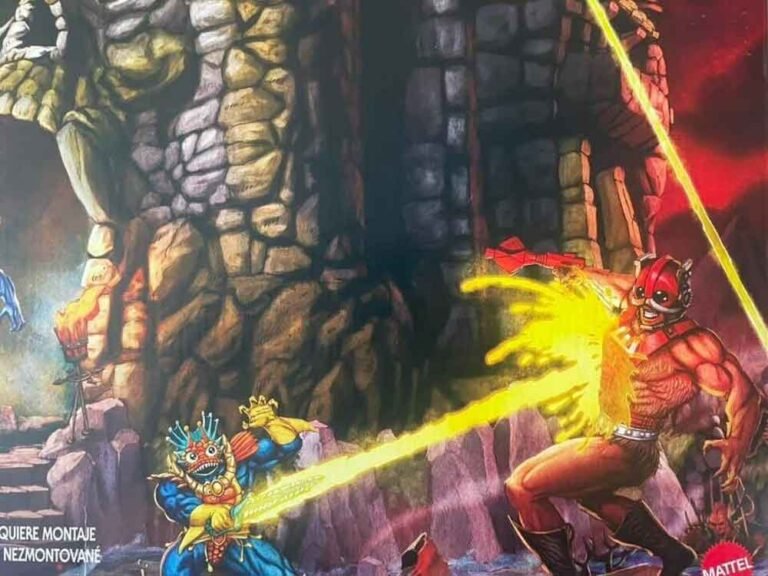 MOTU Origins Mark Taylor Castle Grayskull Playset In Hand Images