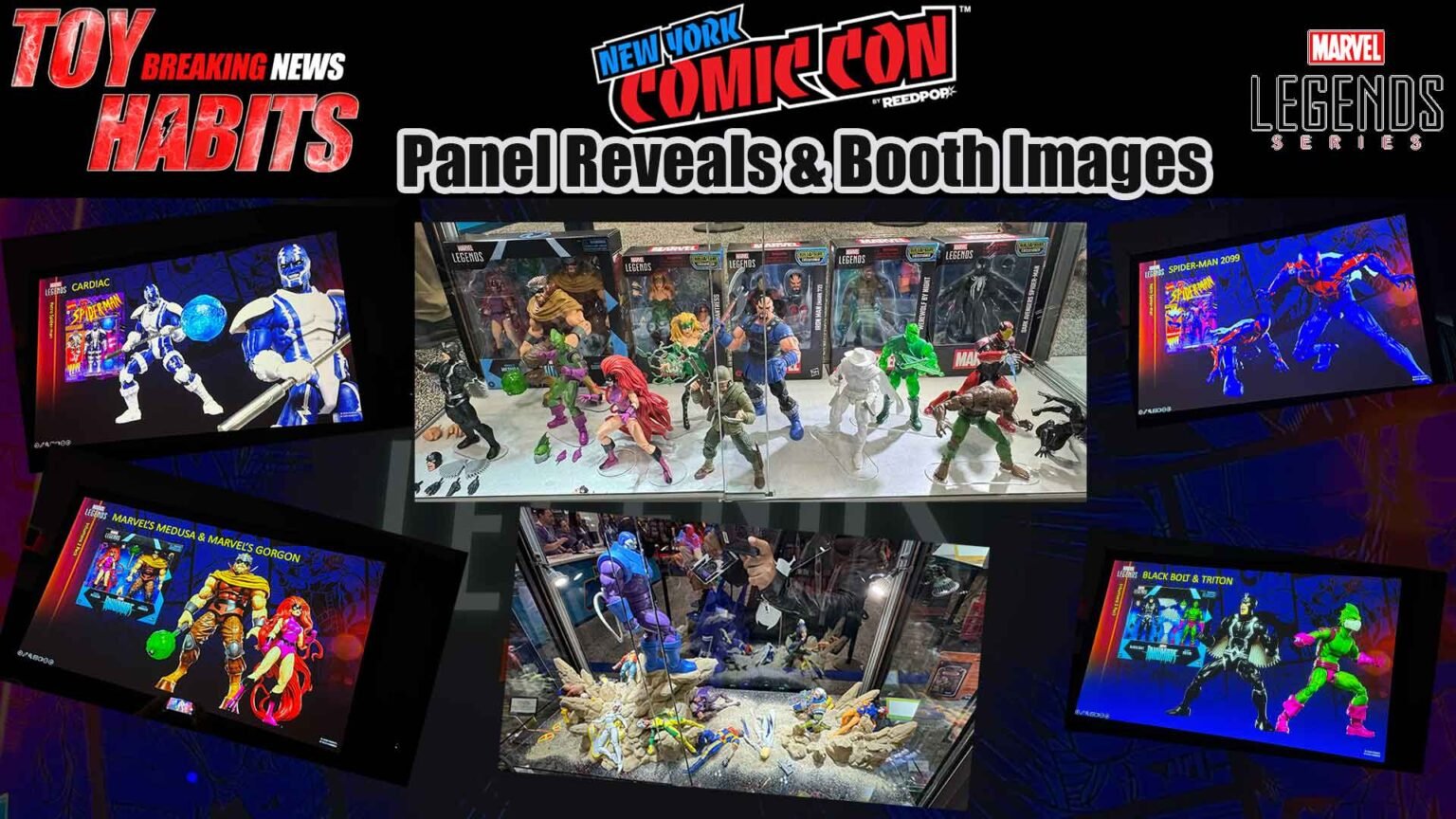 Marvel Legends NYCC 2025 Panel Reveals and Booth Images - Toy Habits