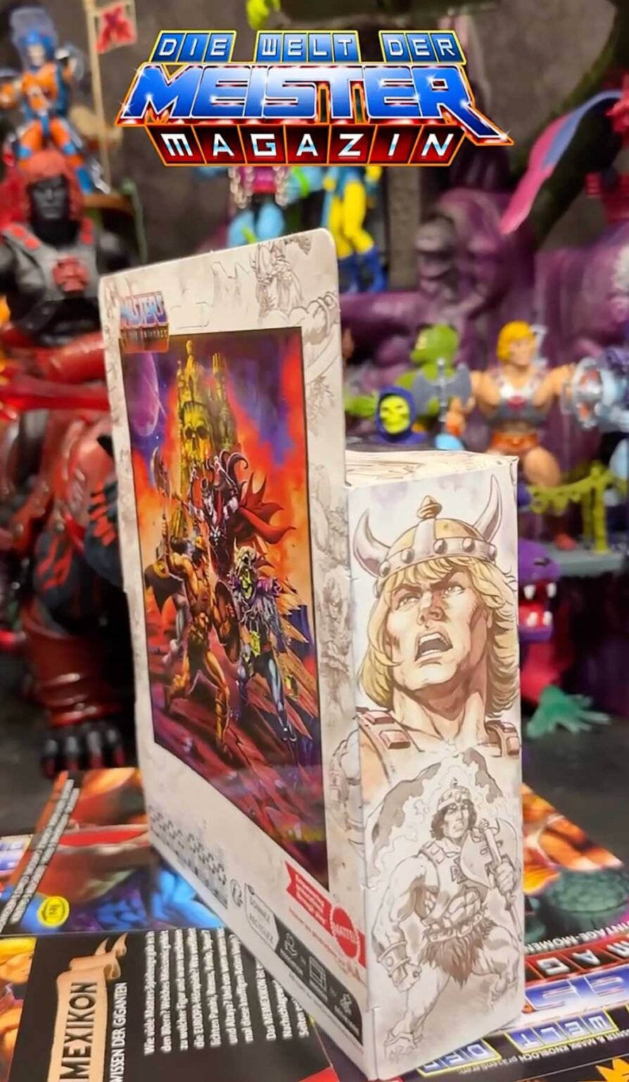 Mark Taylor He-Man MOTU Origins Sketch Book Series Hi Res Art & Package ...