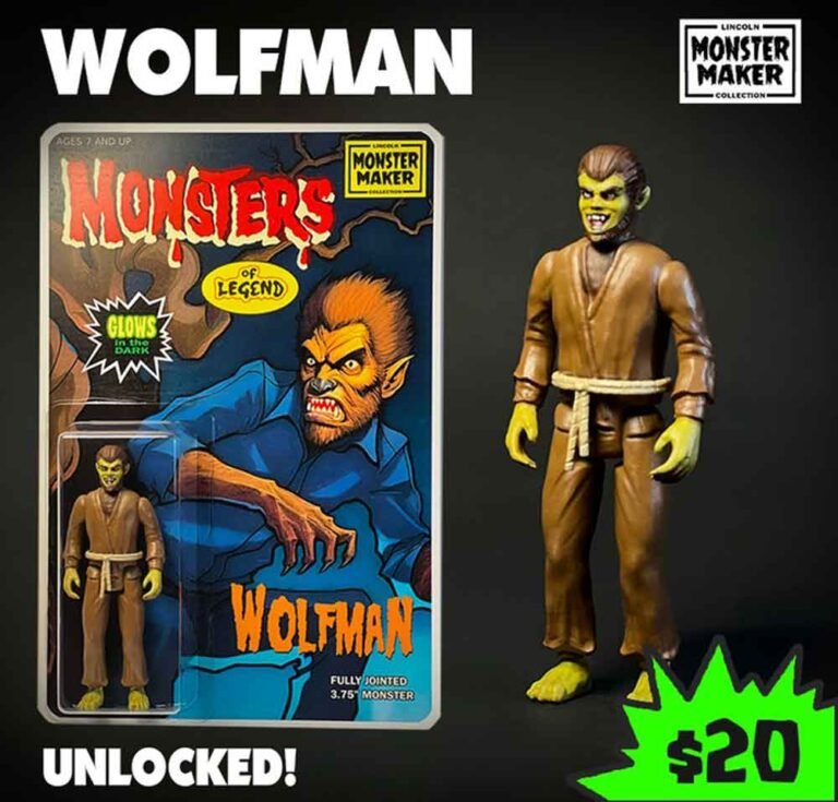 Lincoln Mini-Monsters Monster Maker Collection 3.75" Action Figures ...