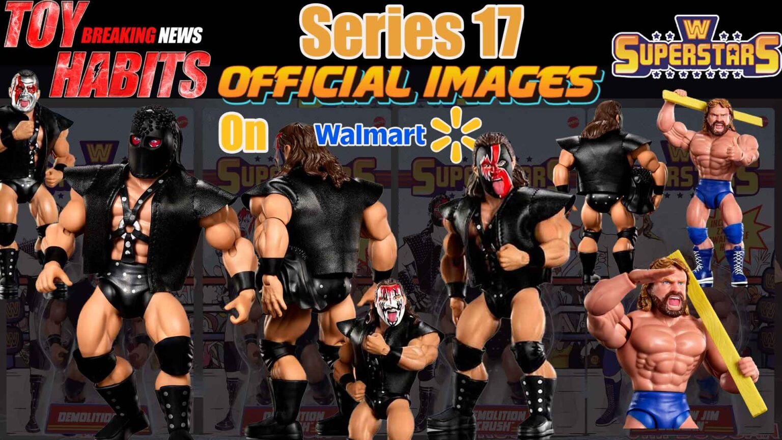 WWE Superstars Series 17 on Walmart + Official Images - Toy Habits