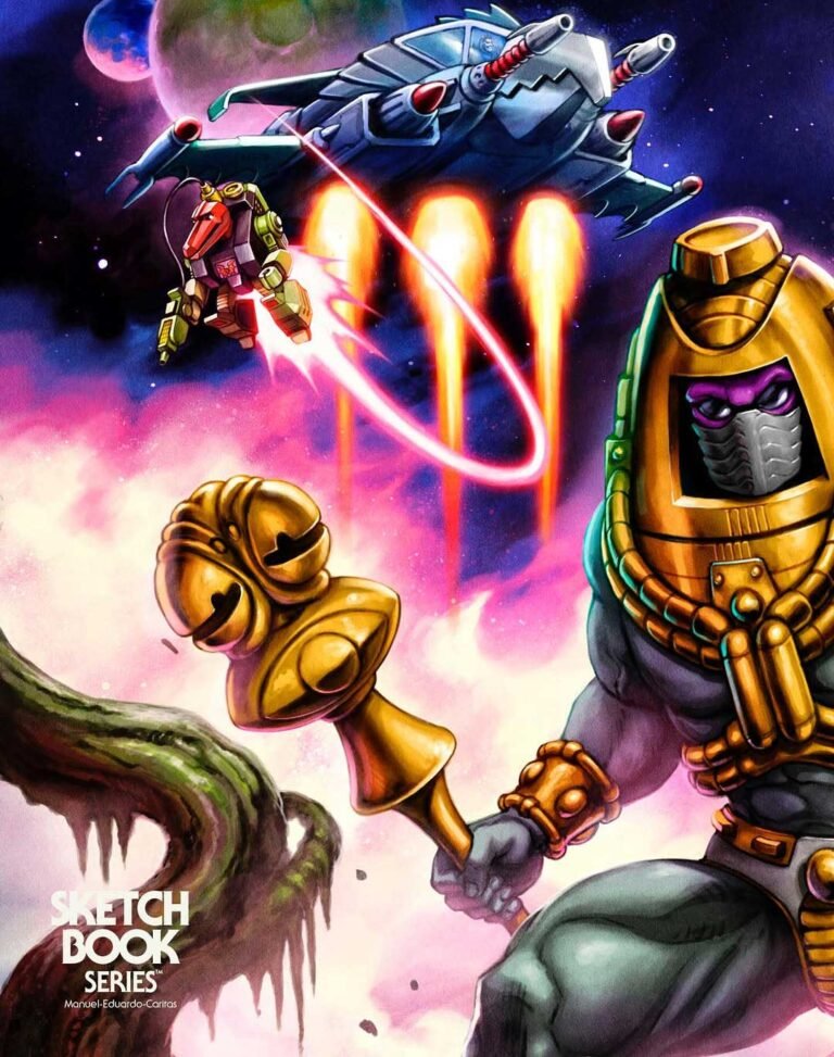Mark Taylor Man E Faces MOTU Origins Sketch Book Series Official Hi-Res ...