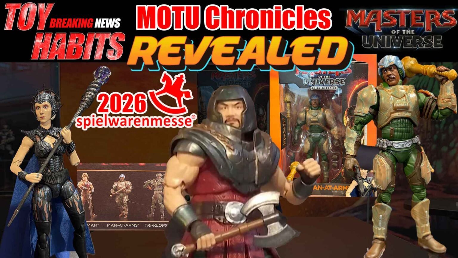 MOTU Chronicles Movie Figures REVEALED at Spielwarenmesse 2026 - Toy Habits