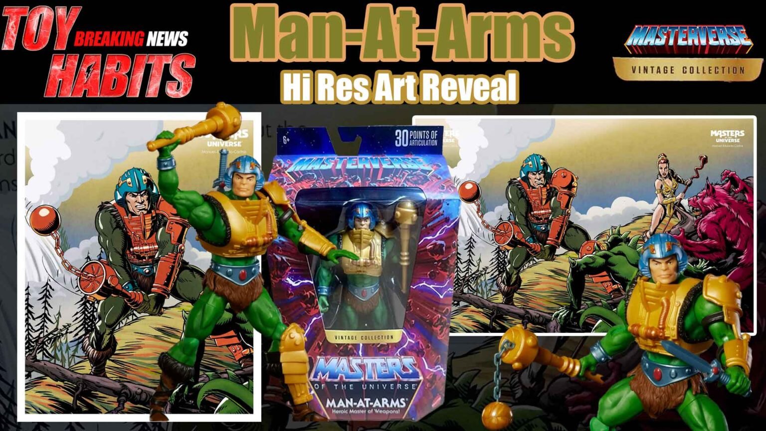 Man At Arms Masters of the Universe Vintage Collection Hi Res Package ...