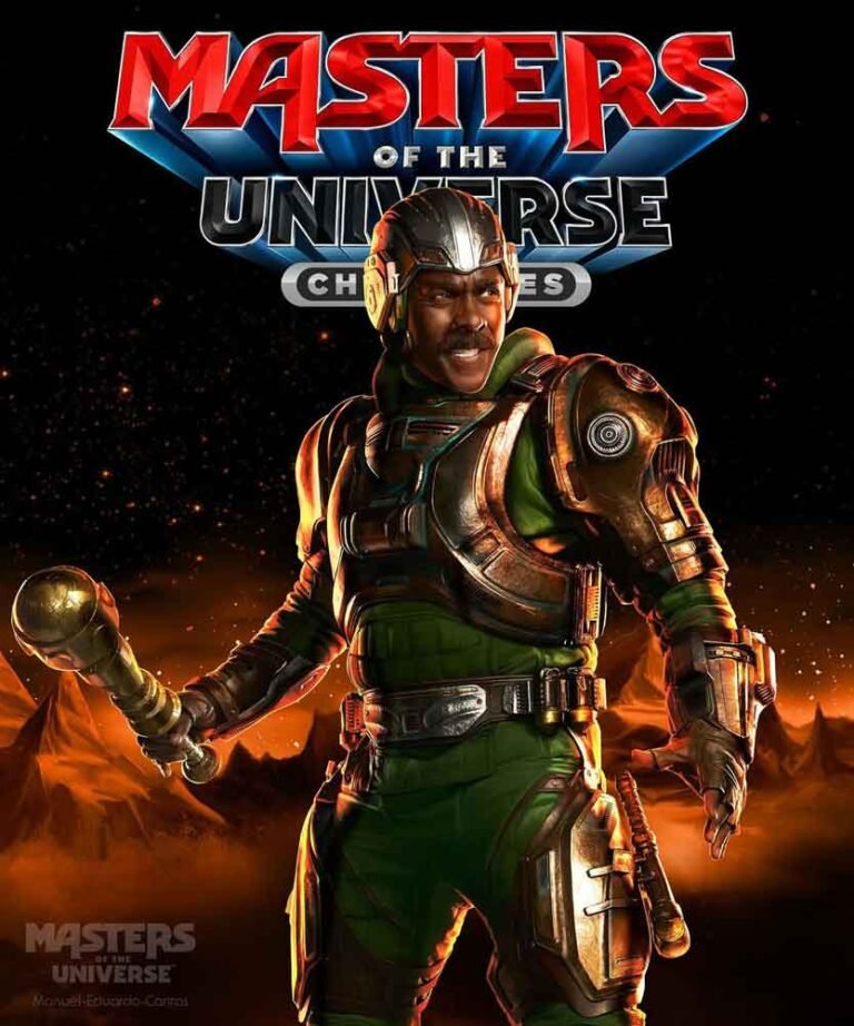 Man at Arms MOTU Chronicles Masters of the Universe Movie Hi Res Art ...