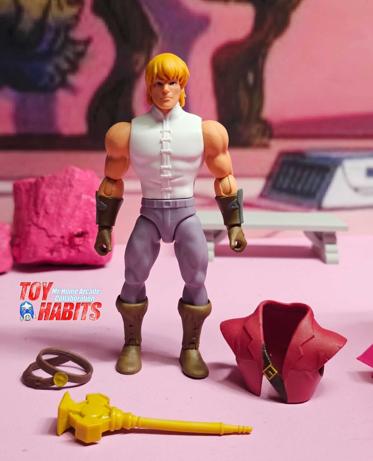 Prince Adam 200x MOTU Origins Cartoon Collection In-Hand Images - Toy ...