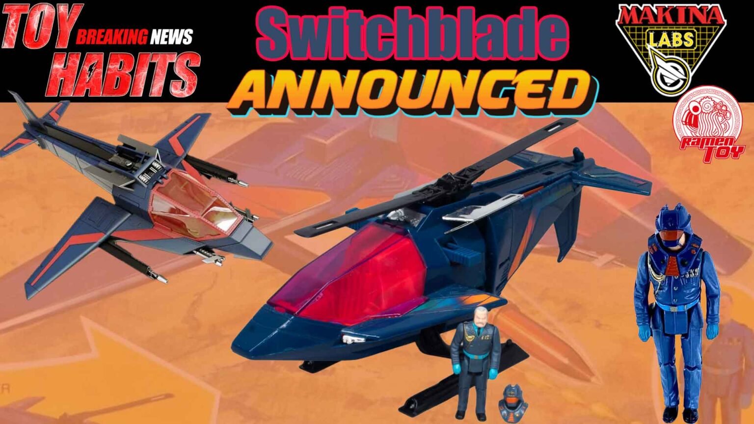 Switchblade Coming to Ramen Toy MAKINA Line - Toy Habits