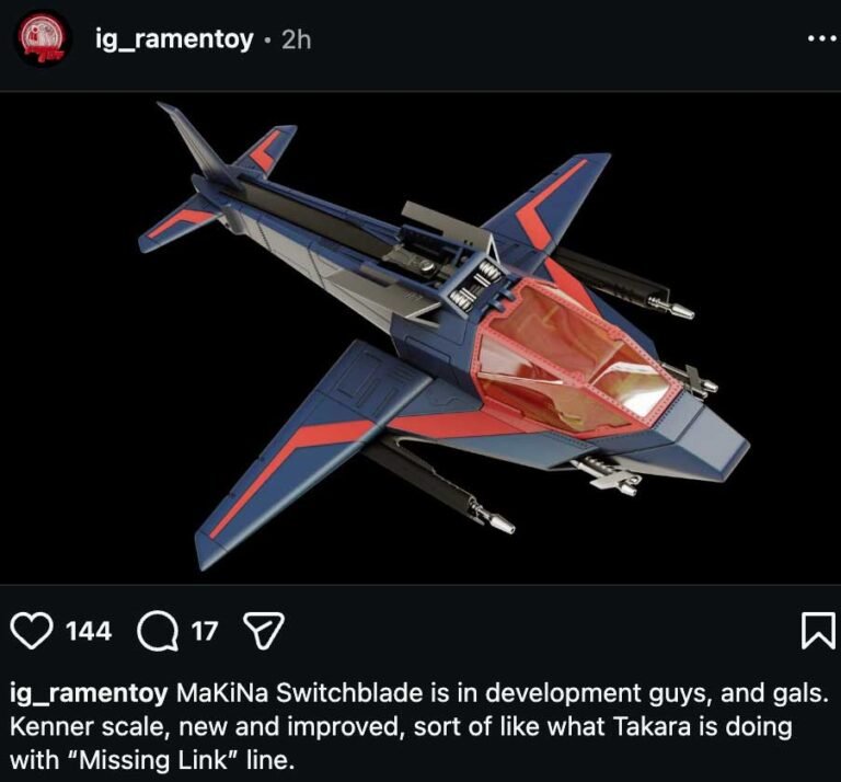 Switchblade Coming to Ramen Toy MAKINA Line - Toy Habits