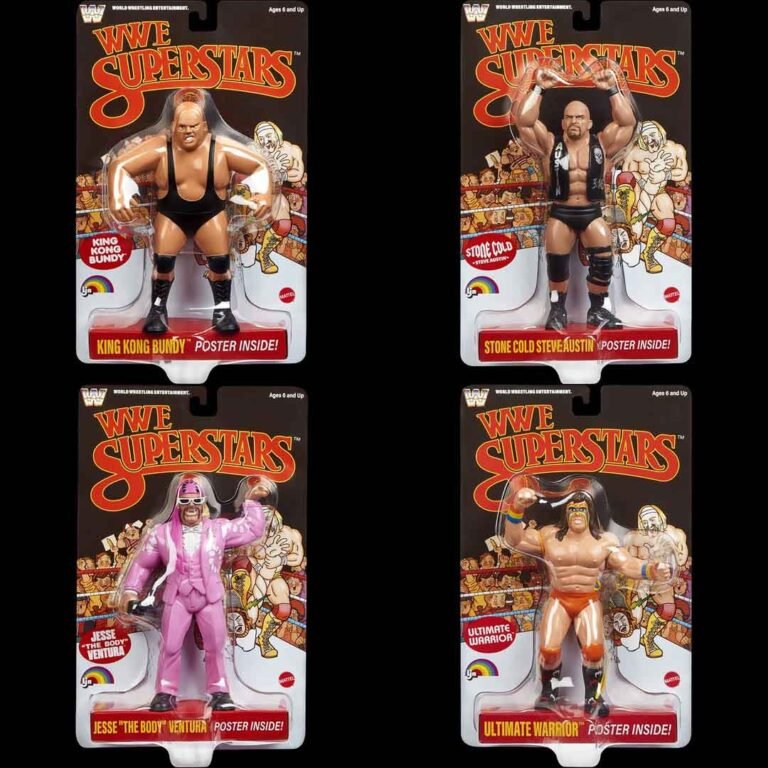 WWE LJN Superstars Retro Wave 2 Official Images