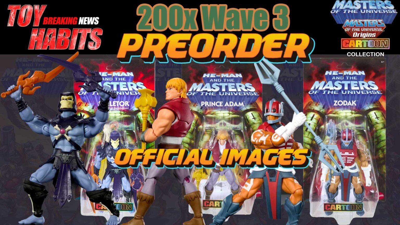 Wave 3 200x MOTU Origins Cartoon Collection Preorder - Toy Habits