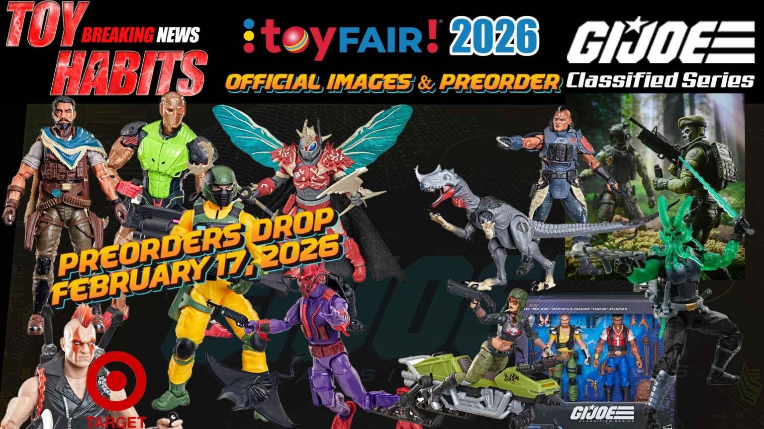 GI Joe Classified Series Toy Fair 2026 Official Images and Preorder ...