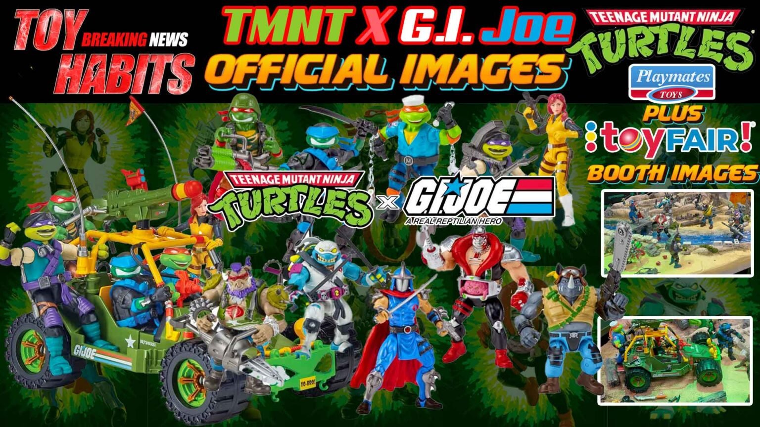 Teenage Mutant Ninja Turtles x GI Joe Crossover Officially Revealed