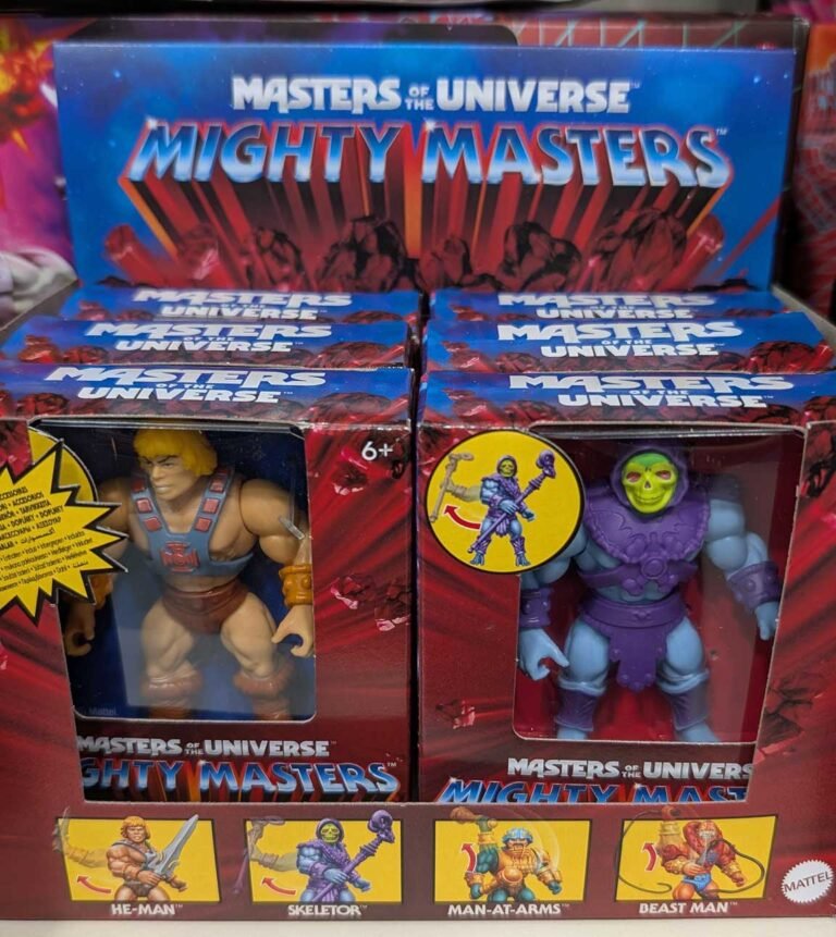 Mighty Masters MOTU Mini Figures With Pull Back Action Features - Toy ...