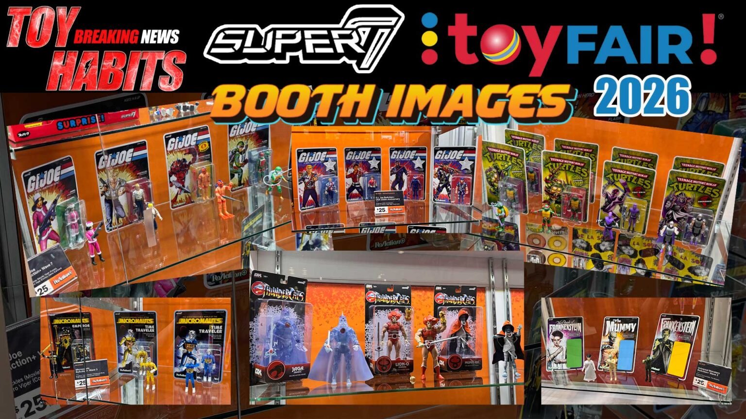 Super7 Toy Fair 2026 Booth Images - Toy Habits