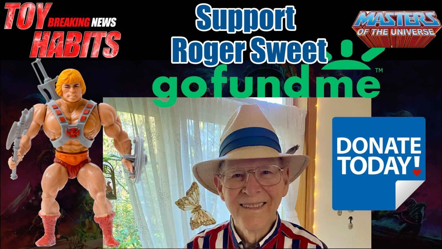 Supporting Roger Sweet, the Creator Who Gave Us He-Man - Toy Habits