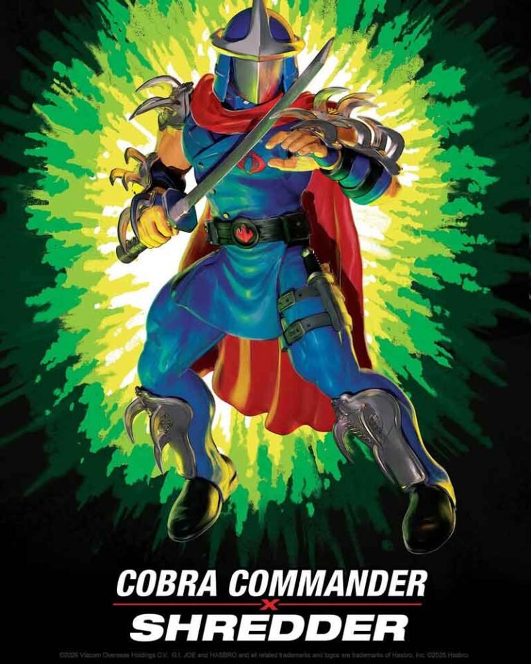 Teenage Mutant Ninja Turtles x GI Joe Crossover Officially Revealed