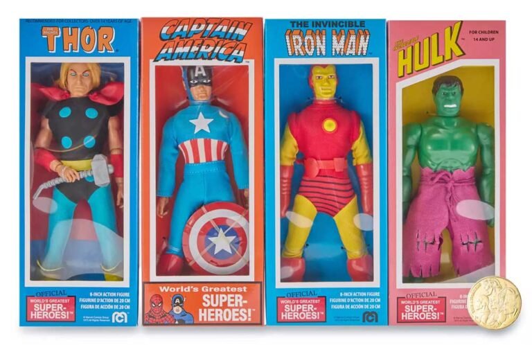 Mego 50th Anniversary World's Greatest Mighty Avengers 4 Pack revealed