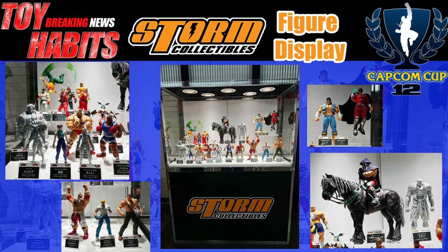 Storm Collectibles Capcom Cup 12 Figure Display - Toy Habits