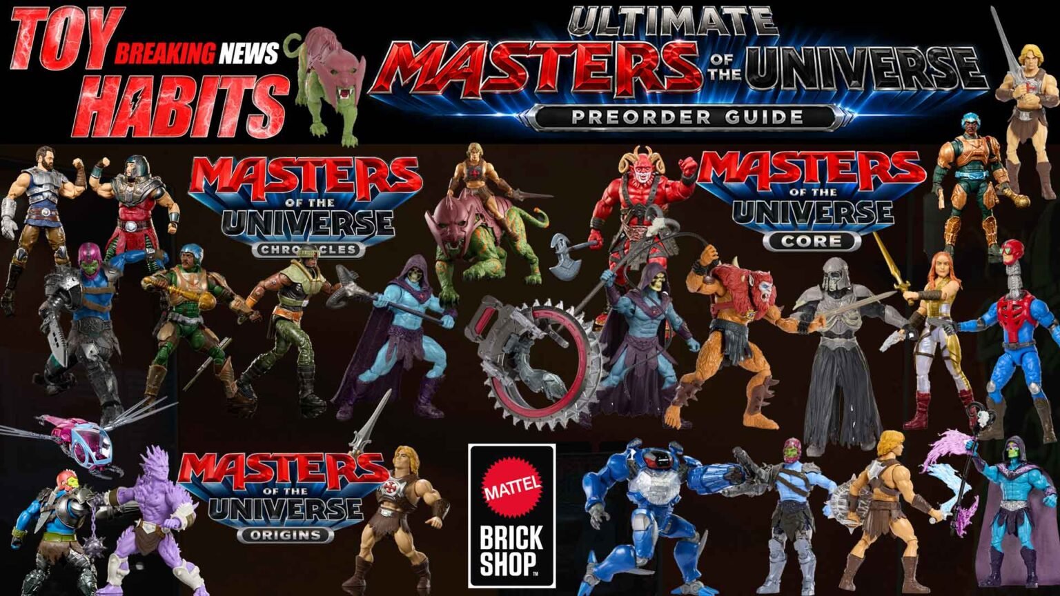 Masters of the Universe 2026 Movie Figure Ultimate Preorder Guide - Toy ...