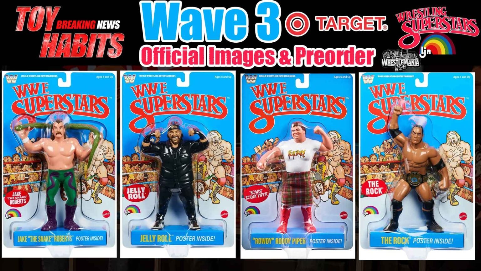 Wave 3 LJN WWE Superstars Official Images and Preorder - Toy Habits