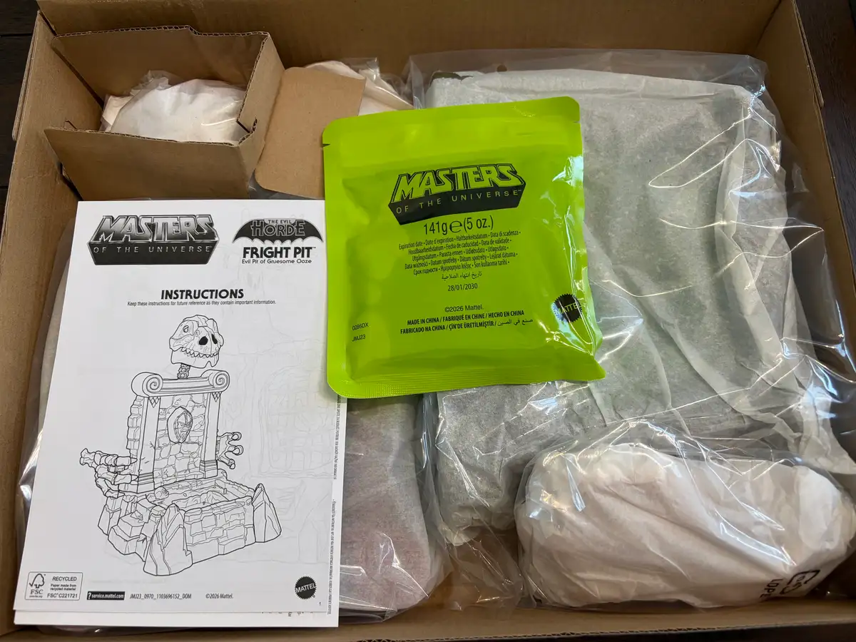 Fright Pit Slime Pit MOTU Origins In Hand Review