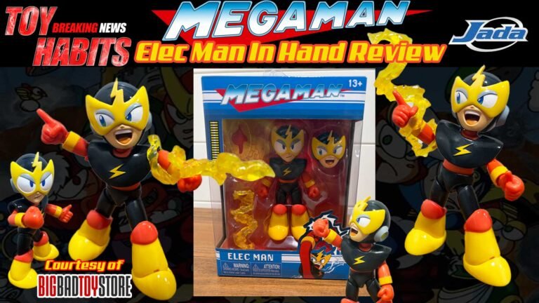 Jada Toys Mega Man Elec Man In Hand Review